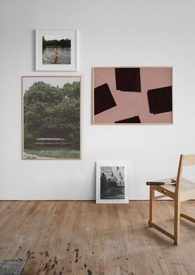 Fine Little Day, Swim poster - The Poster Club