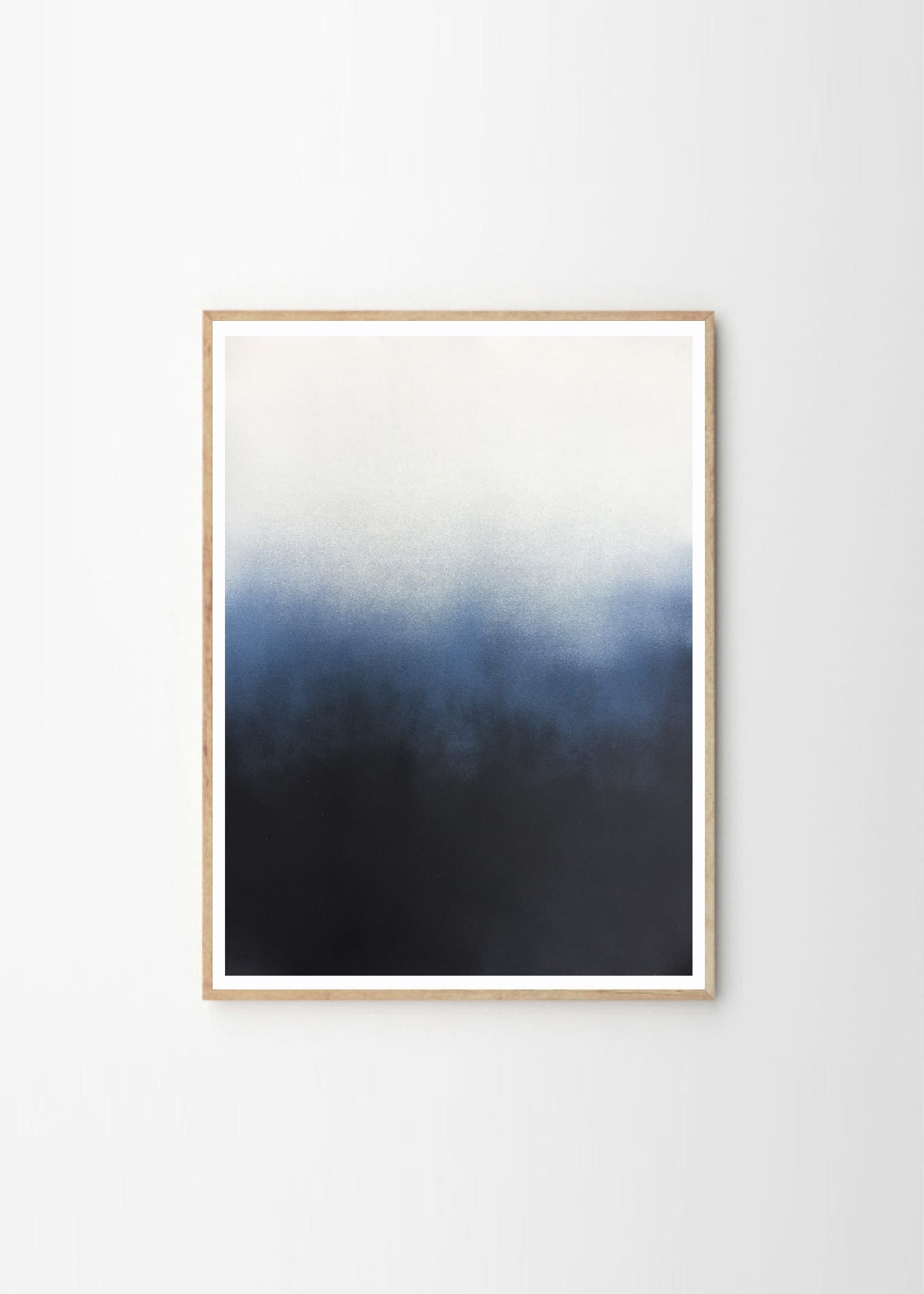 Anne Nowak, 'Hazy Grey' original artwork - THE POSTER CLUB