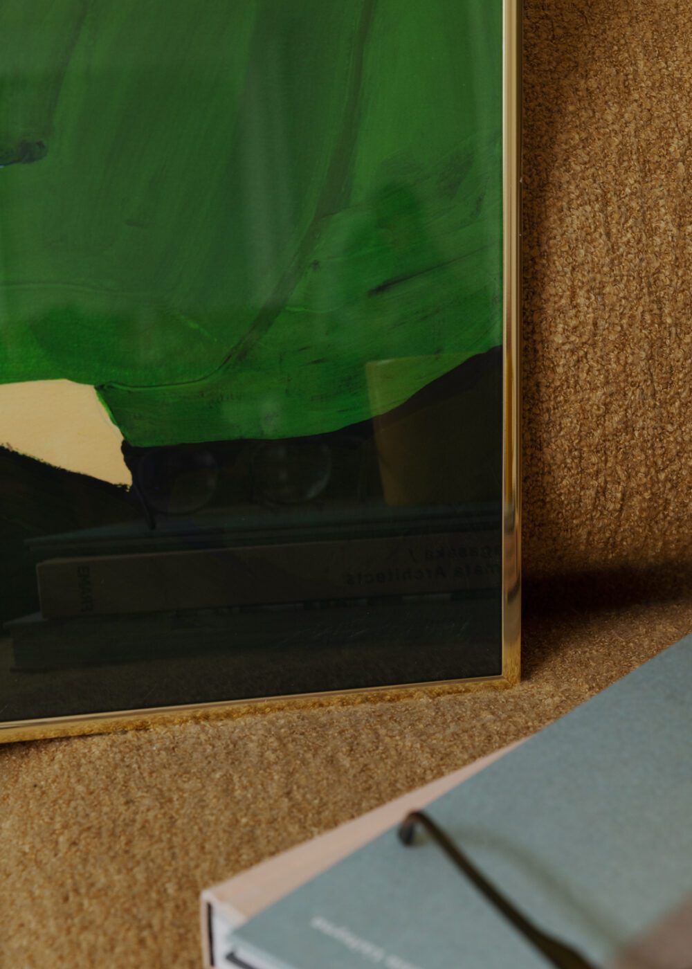 Thin Brass Aluminium Frame with real glass - THE POSTER CLUB