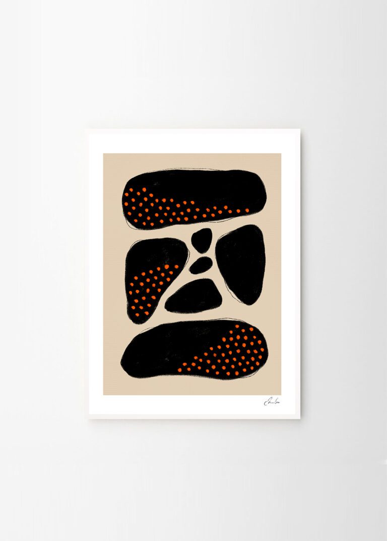 Estelle Graf, Körsbär art print exclusively for The Poster Club