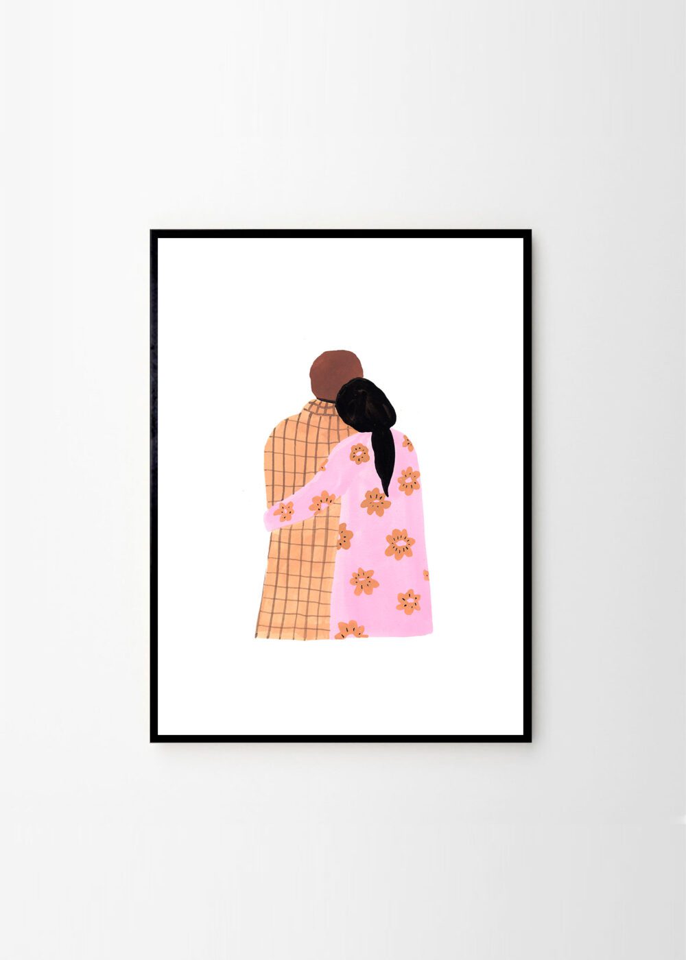 Laura Page, Couple art print - THE POSTER CLUB