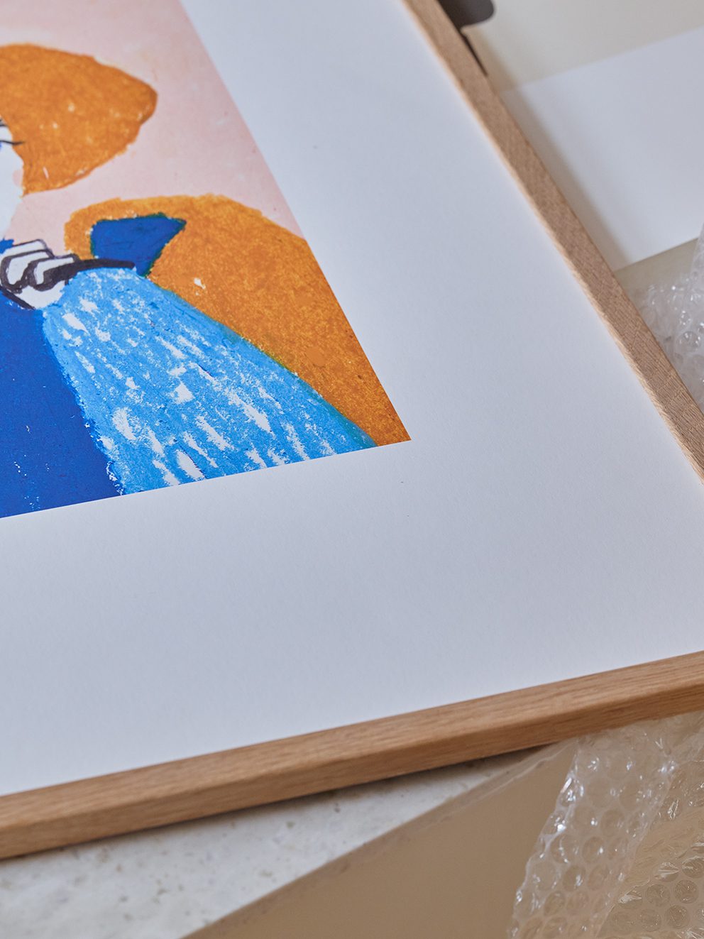 Laura Page, Woz art print - THE POSTER CLUB