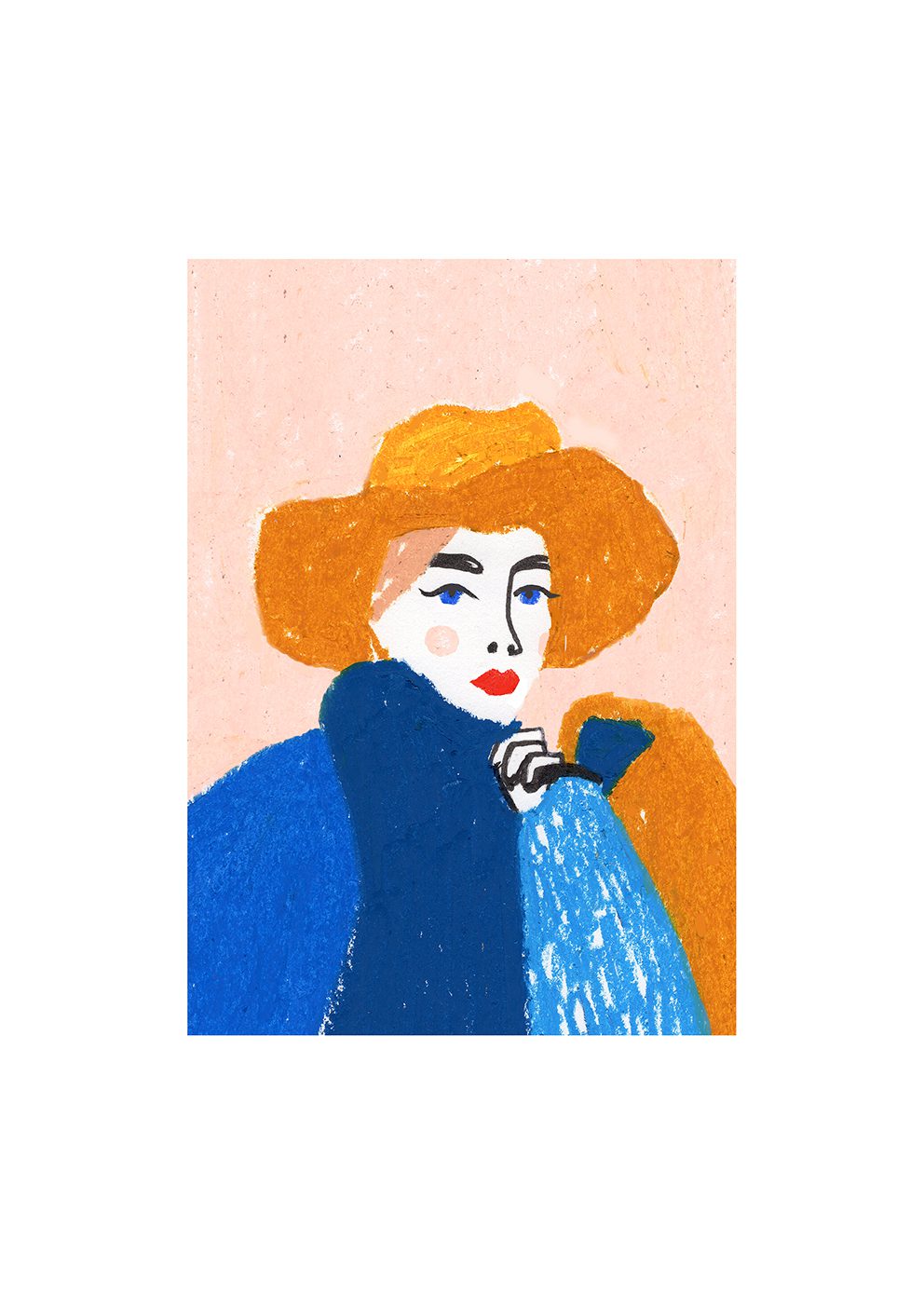 Laura Page, Woz art print - THE POSTER CLUB
