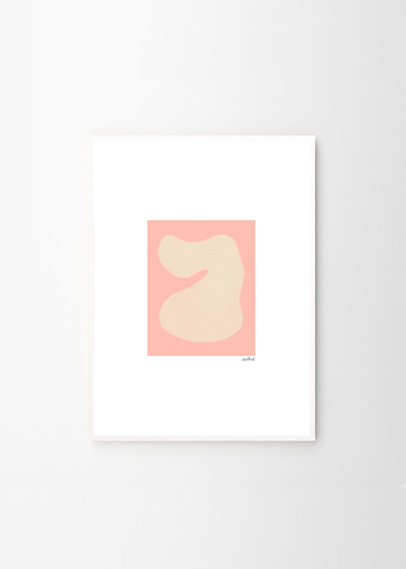 ÄSTHET, Shape Study 01 Art Print Exclusively - The Poster Club