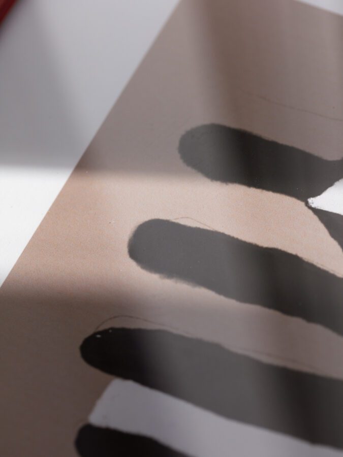 Estelle Graf - Tvært, art print exclusively for The Poster Club