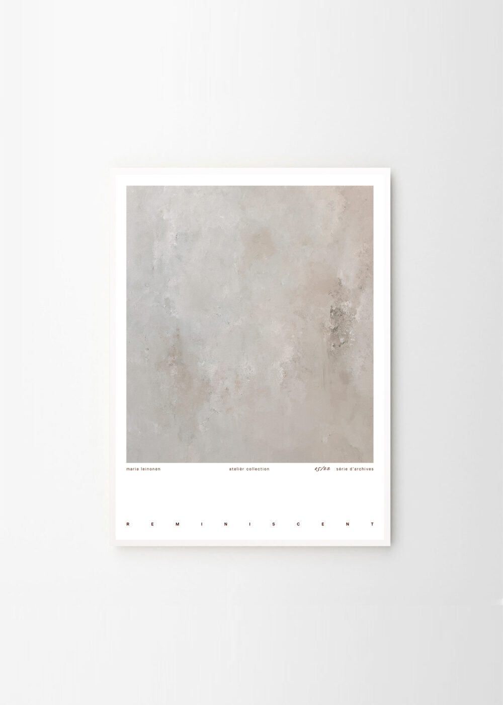 Maria Leinonen, Reminiscent - The Poster Club