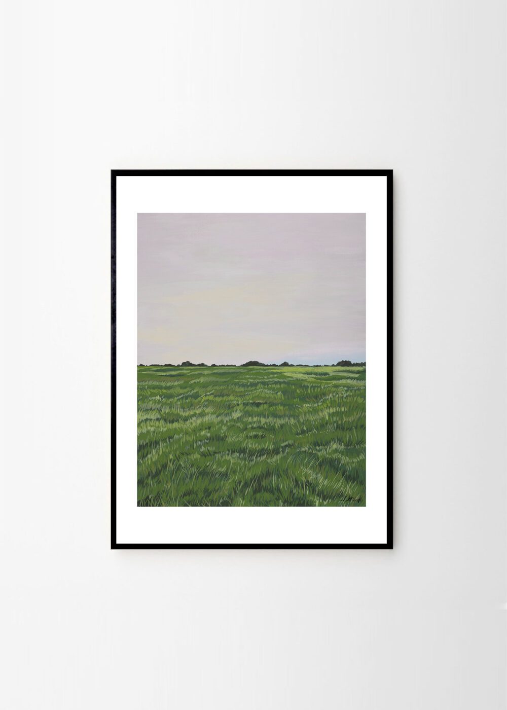 Jaron Su, Lilac Vetiver art print, The Poster Club.