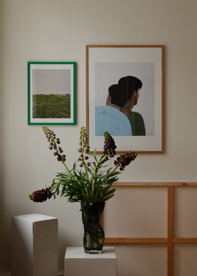 Jaron Su, Lilac Vetiver art print, The Poster Club.
