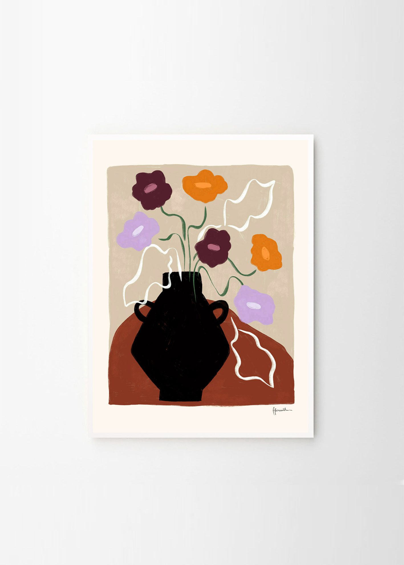Frankie Penwill, Petunias art print - The Poster Club