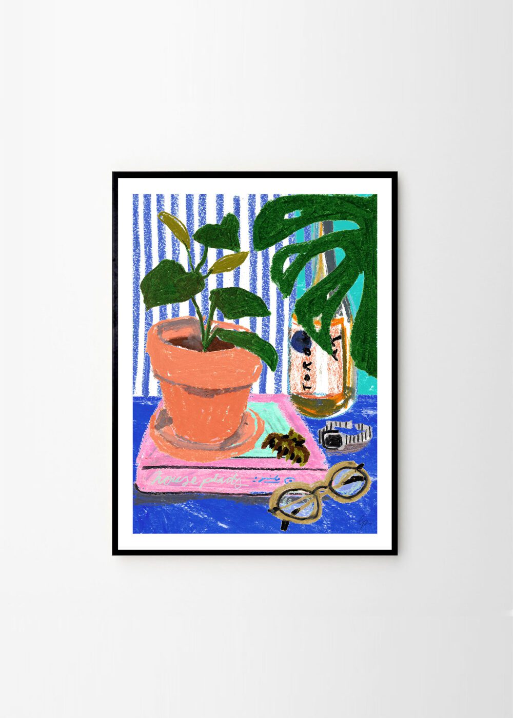 Laura Page, Pastel Plants art print - THE POSTER CLUB