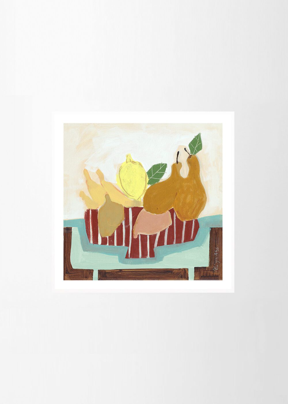 Aliya Abs, Sweet Pears art print - THE POSTER CLUB