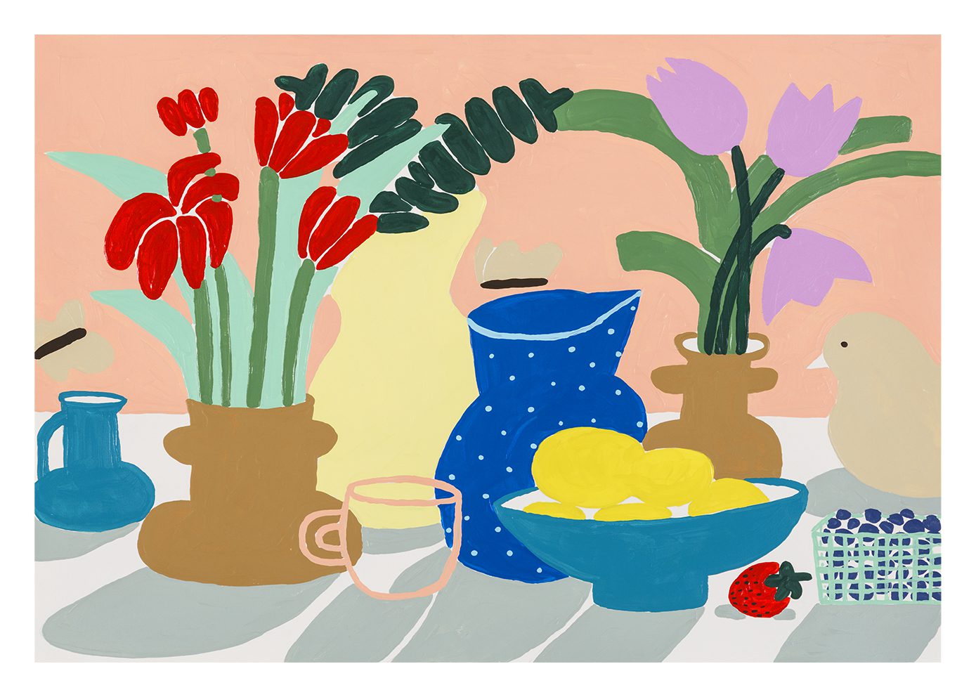 Carissa Potter - 'Table Setting' art print - The Poster Club