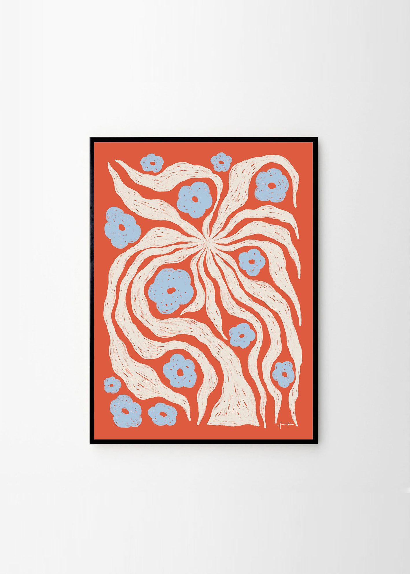 Hanna KL, 'Misty' exclusive art print for The Poster Club
