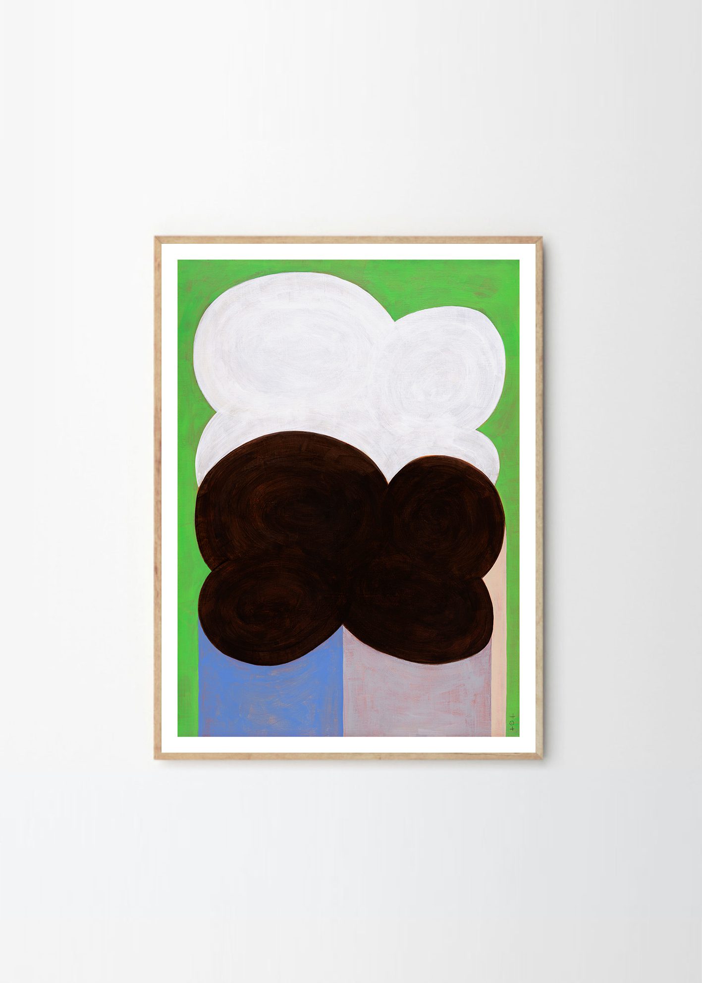 Toetiee, Cloud Stump art print - The Poster Club