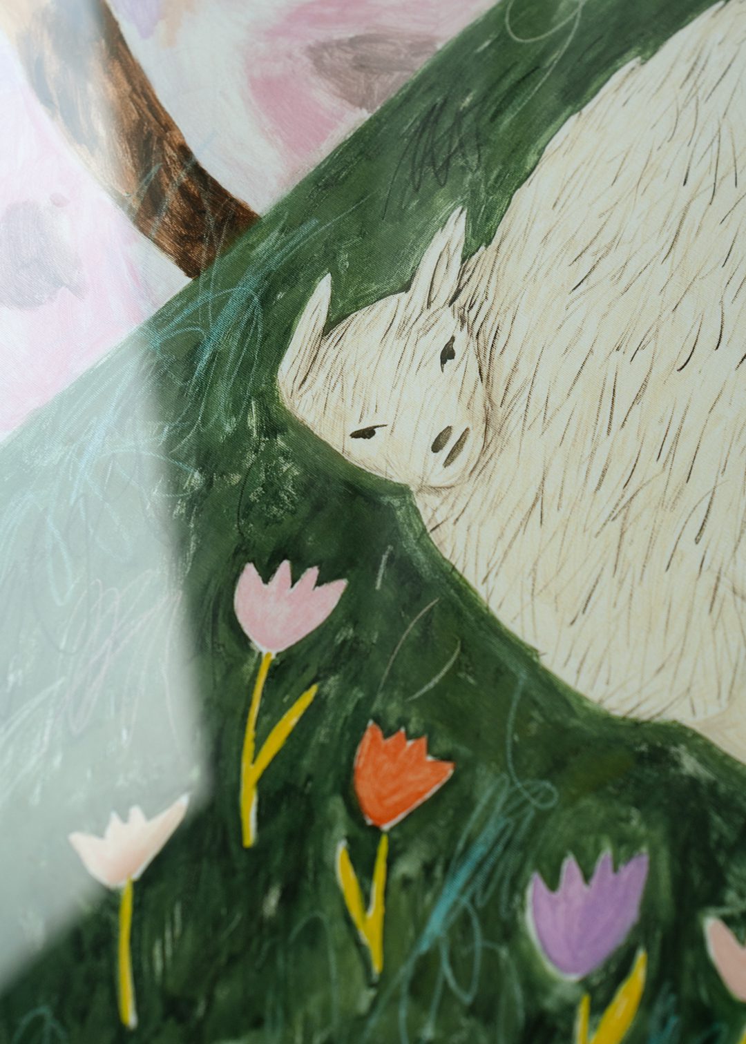 Alexandra Ravskaya, Windy art print - The Poster Club