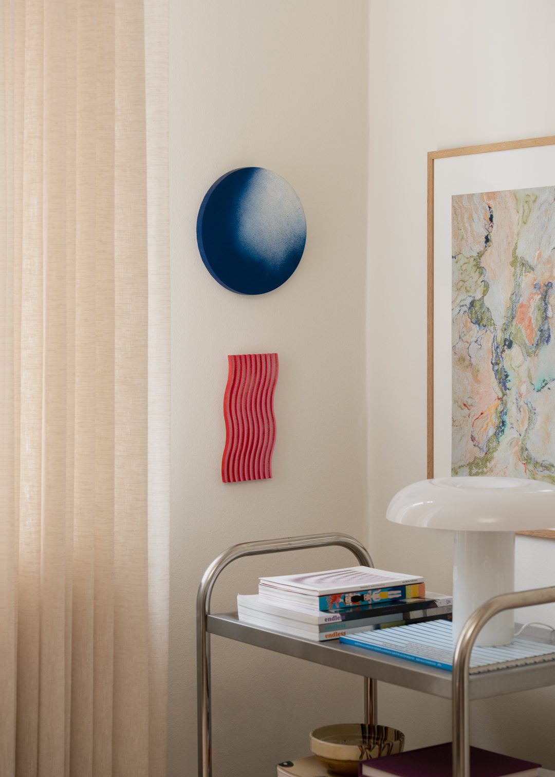 Anne Nowak, Blue Moon // wall object // The Poster Club