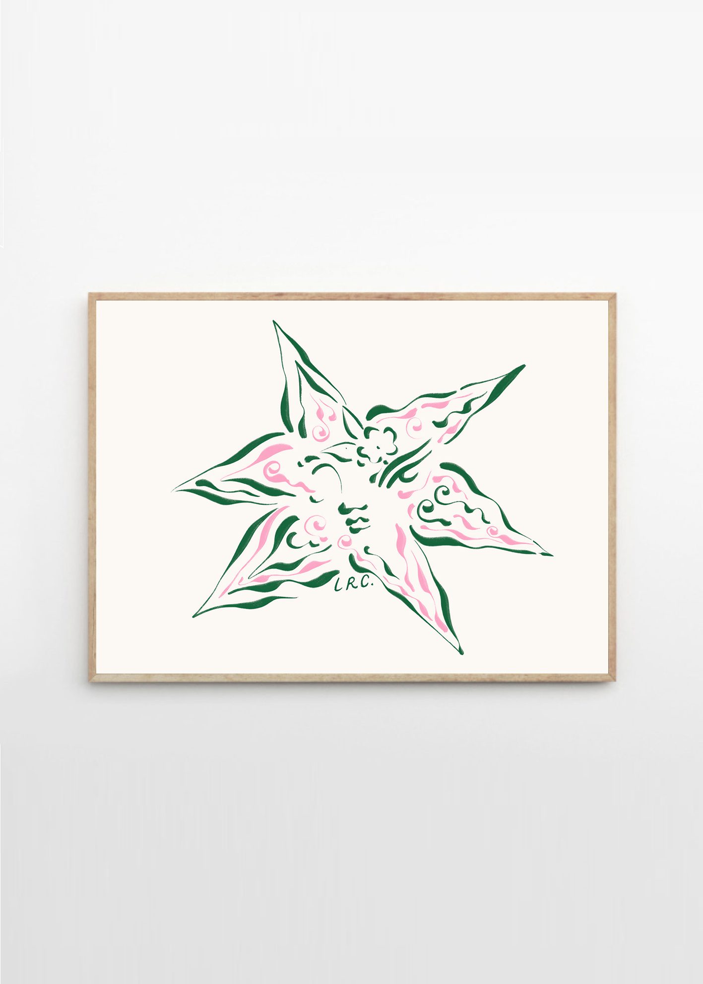 Lucrecia Rey Caro - Eternal Star art print - The Poster Club