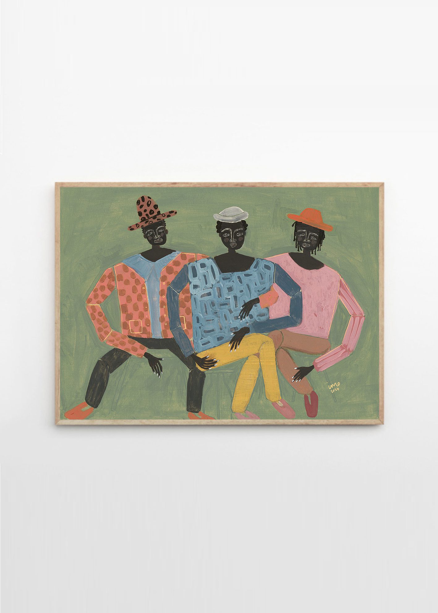 Ibi Meier-Oruitemeka, Hanging Out - THE POSTER CLUB