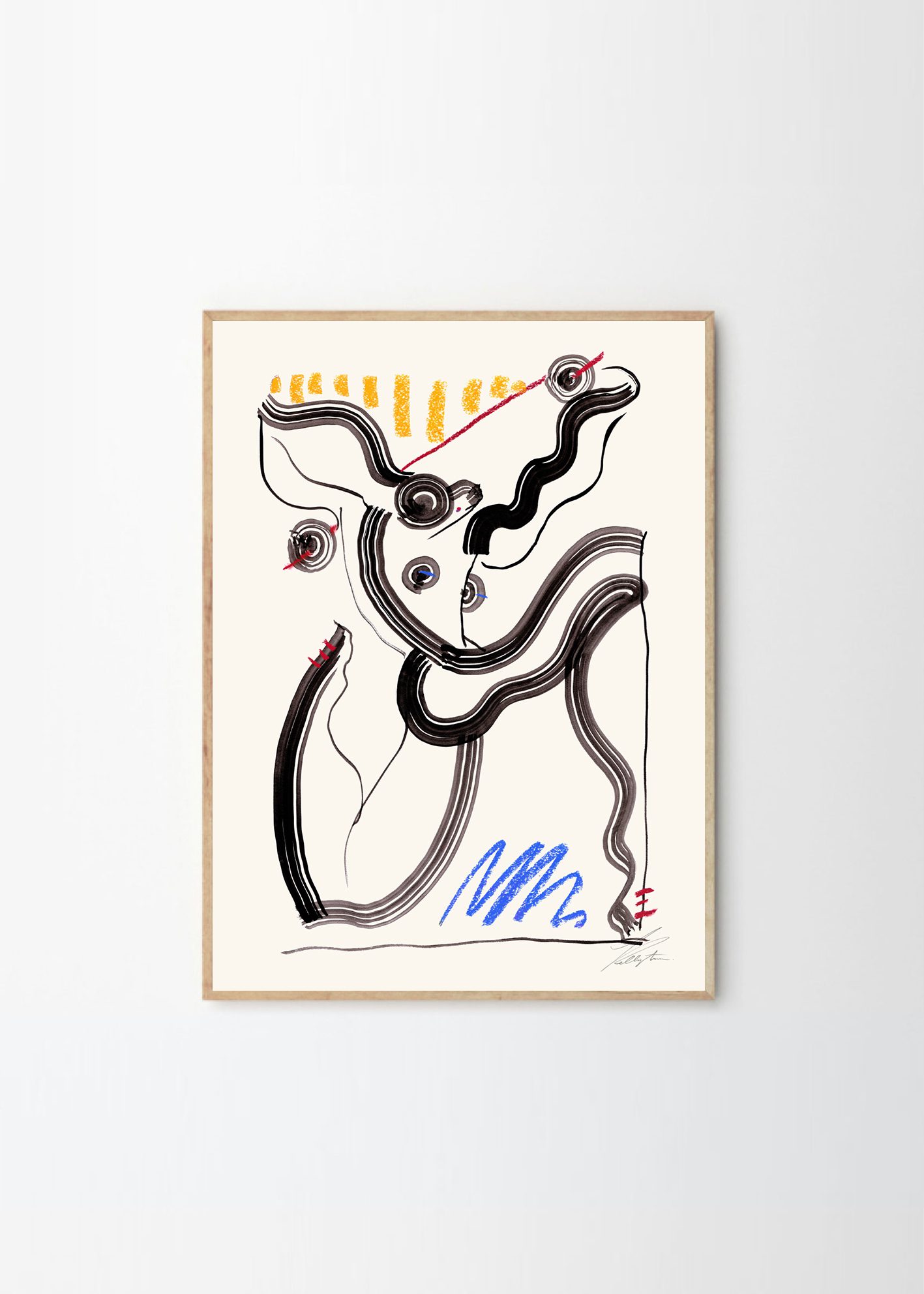 Kelly Anna, 'Weightlifting' Art Print - The Poster Club